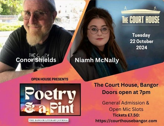 Poetry & a Pint is back @ The Court House, Bangor – The Bangor Literary ...