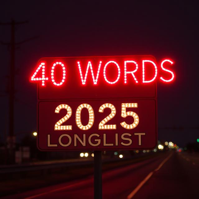 We are delighted to announce the 40 WORDS Competition LONGLIST 2025 ...